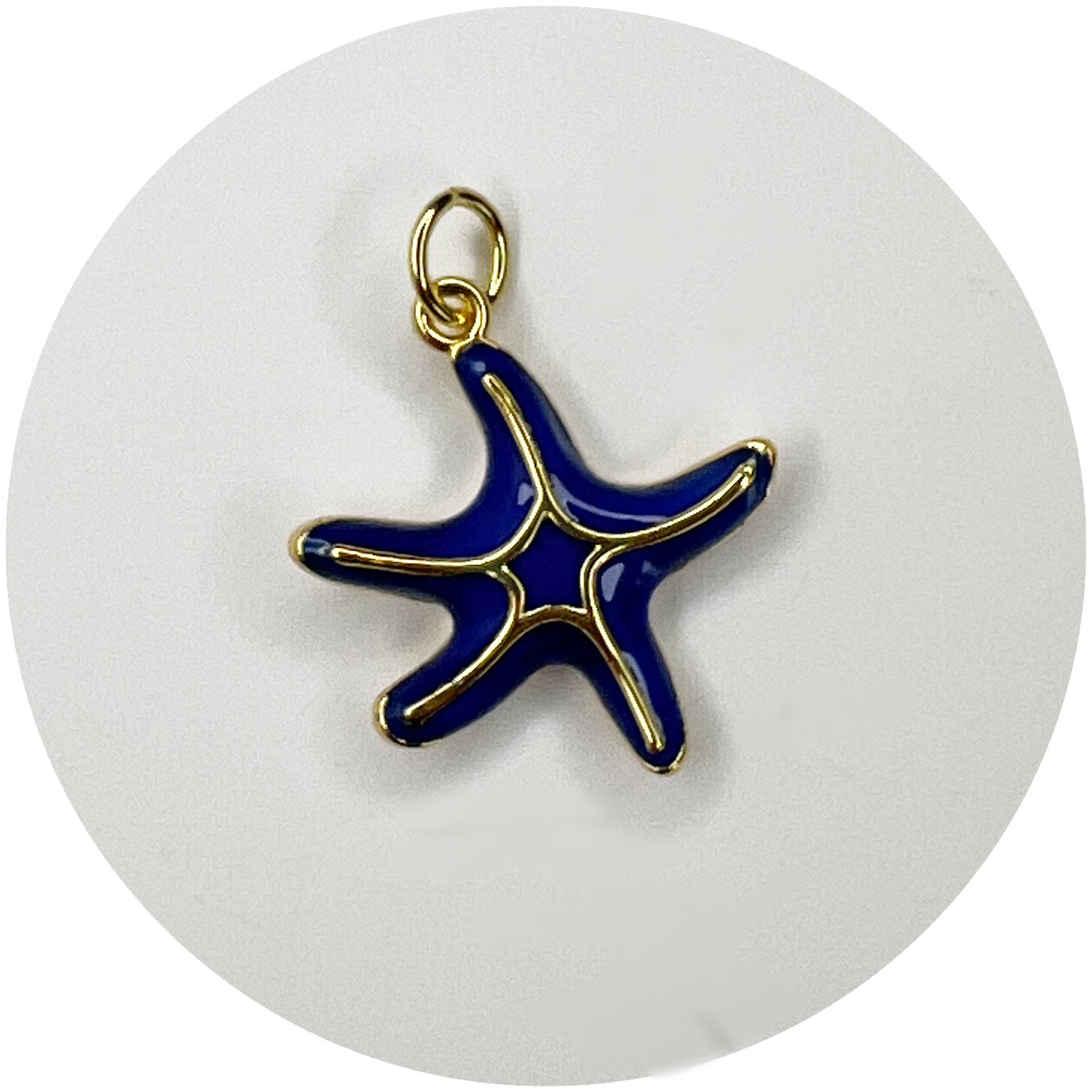 Blue Starfish Pendant – Oriana Lamarca Designs