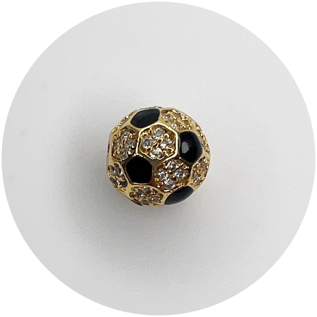 Pavé Soccer Ball Accent – Oriana Lamarca Designs