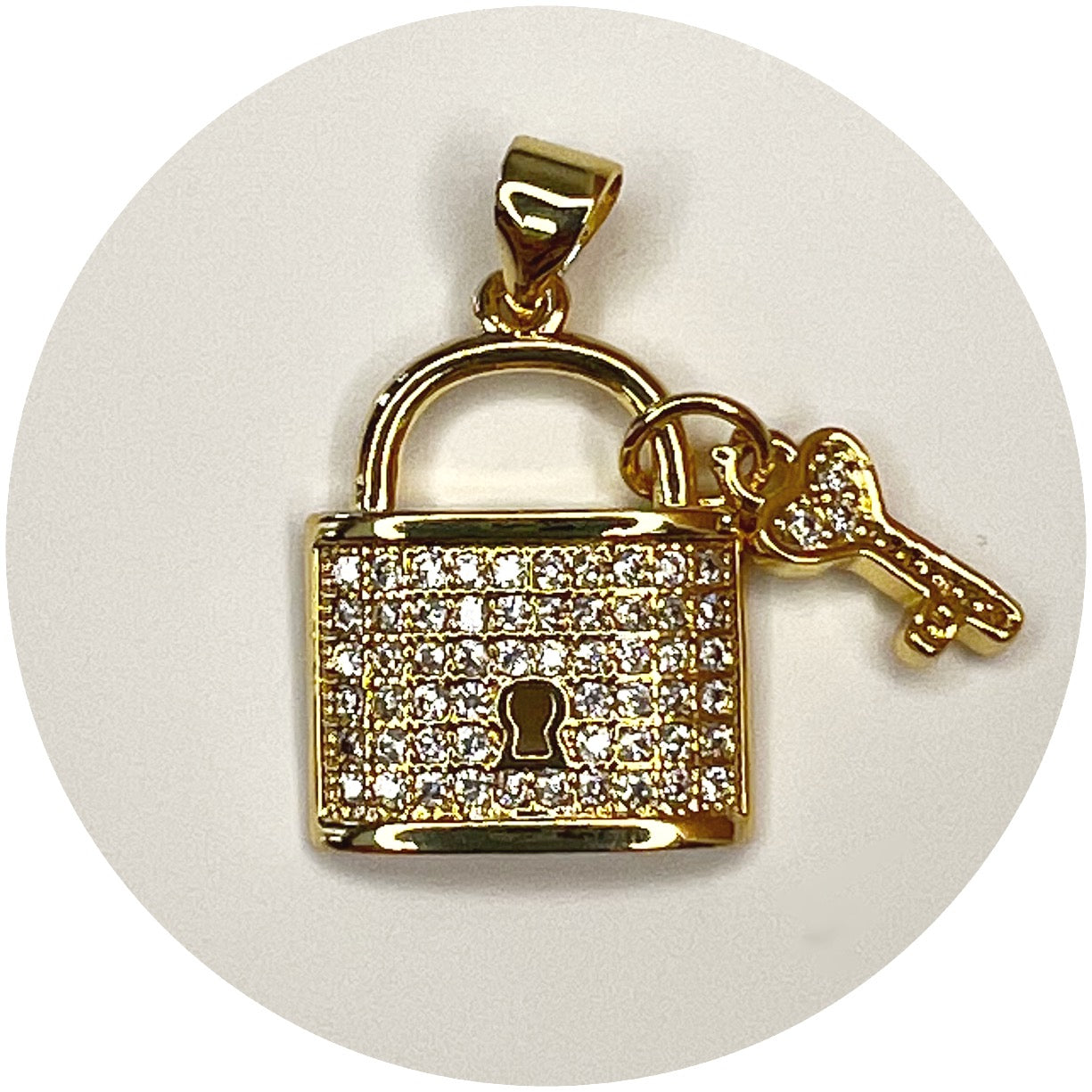 Lock and Key Pendant – Oriana Lamarca Designs