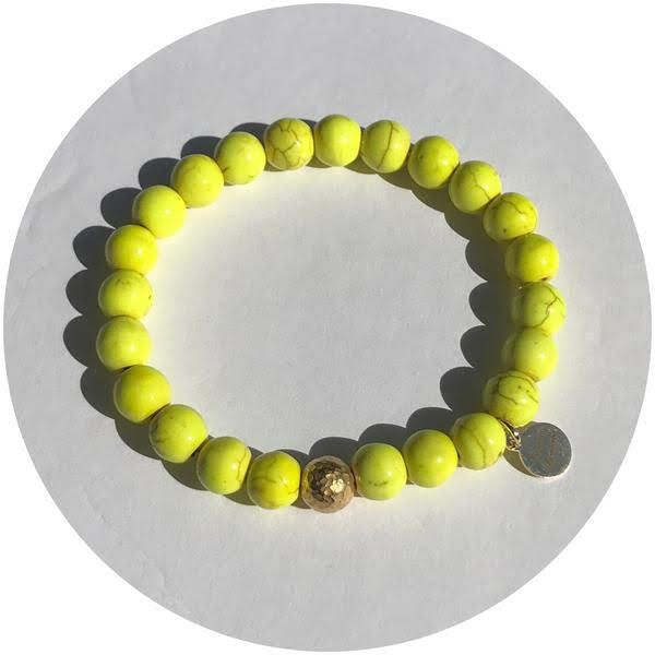 Yellow Howlite – Oriana Lamarca Designs