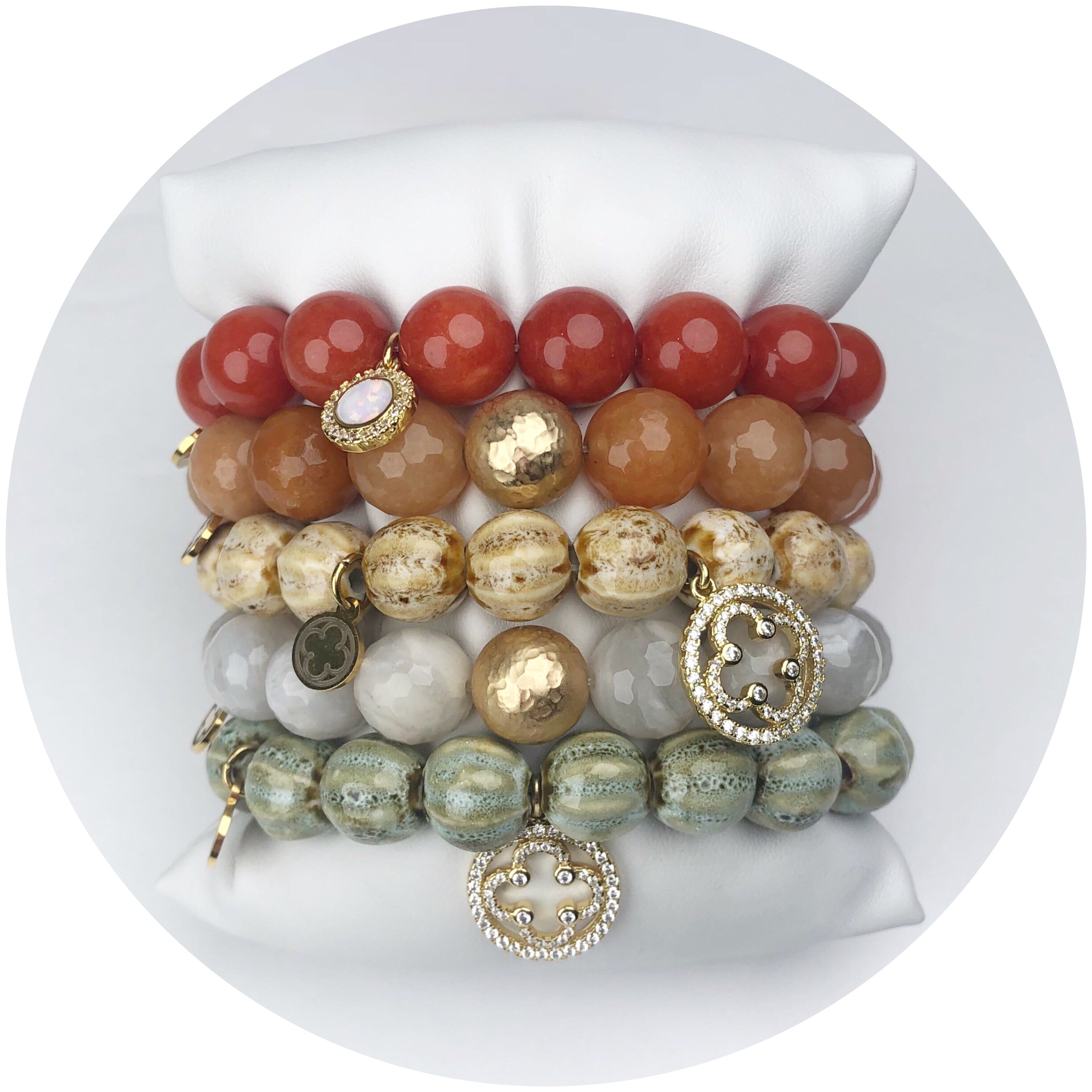Amber Glow Armparty – Oriana Lamarca Designs