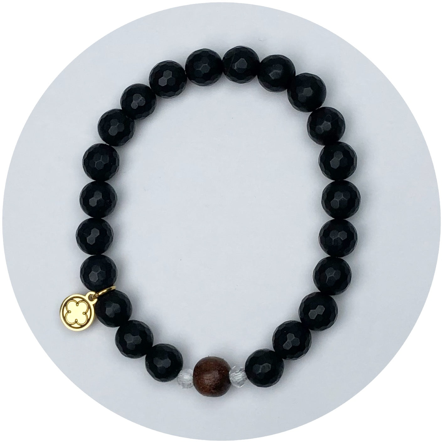 Licorice Jade with Dark Wood Accent – Oriana Lamarca Designs