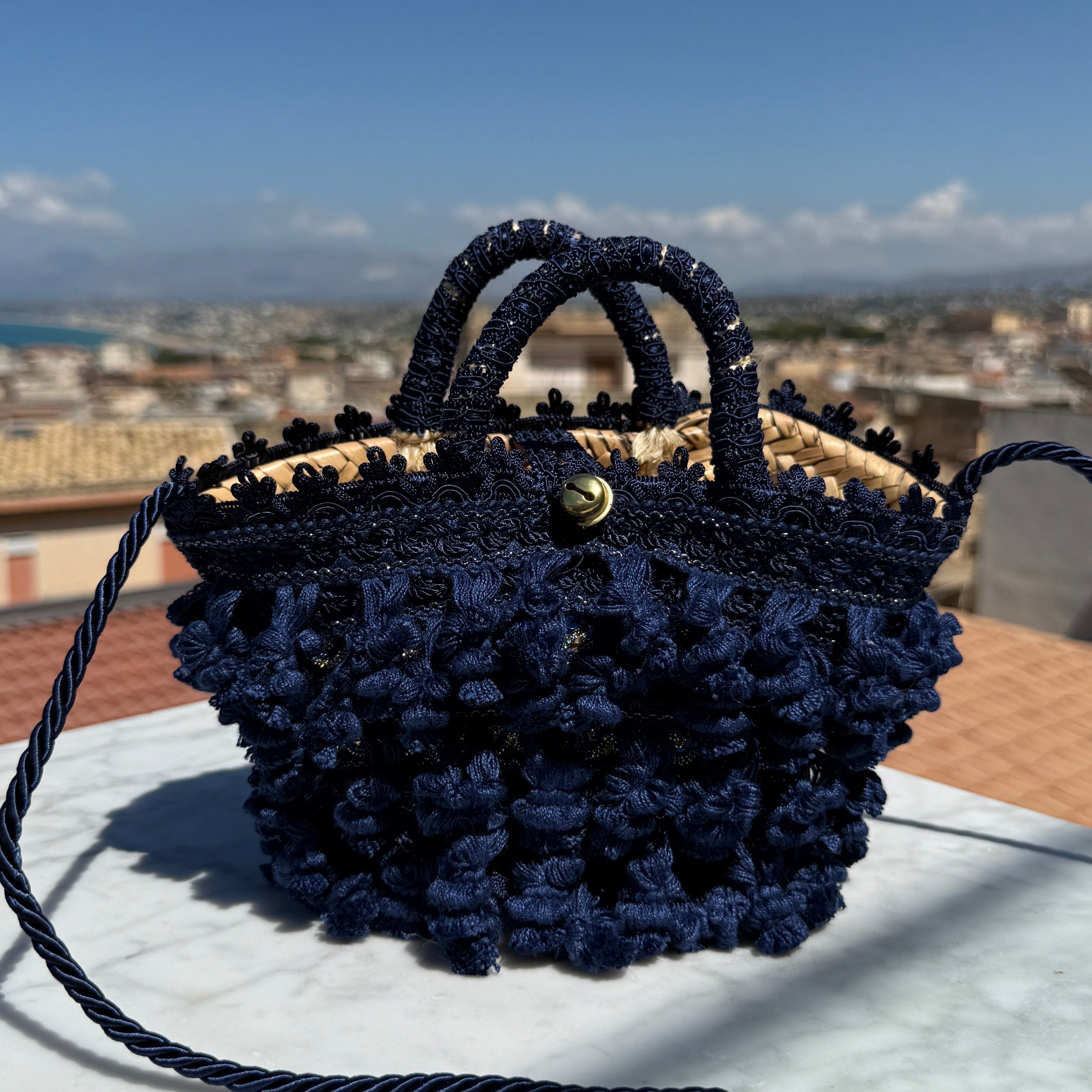 Nica Nica Blue Francia Sicilian Coffa – Oriana Lamarca Designs
