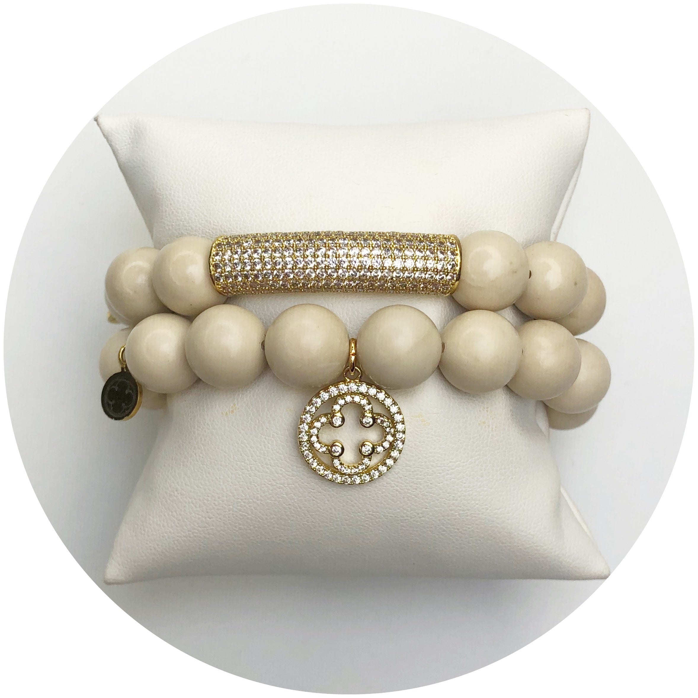 Beige Riverstone Color Stax – Oriana Lamarca Designs