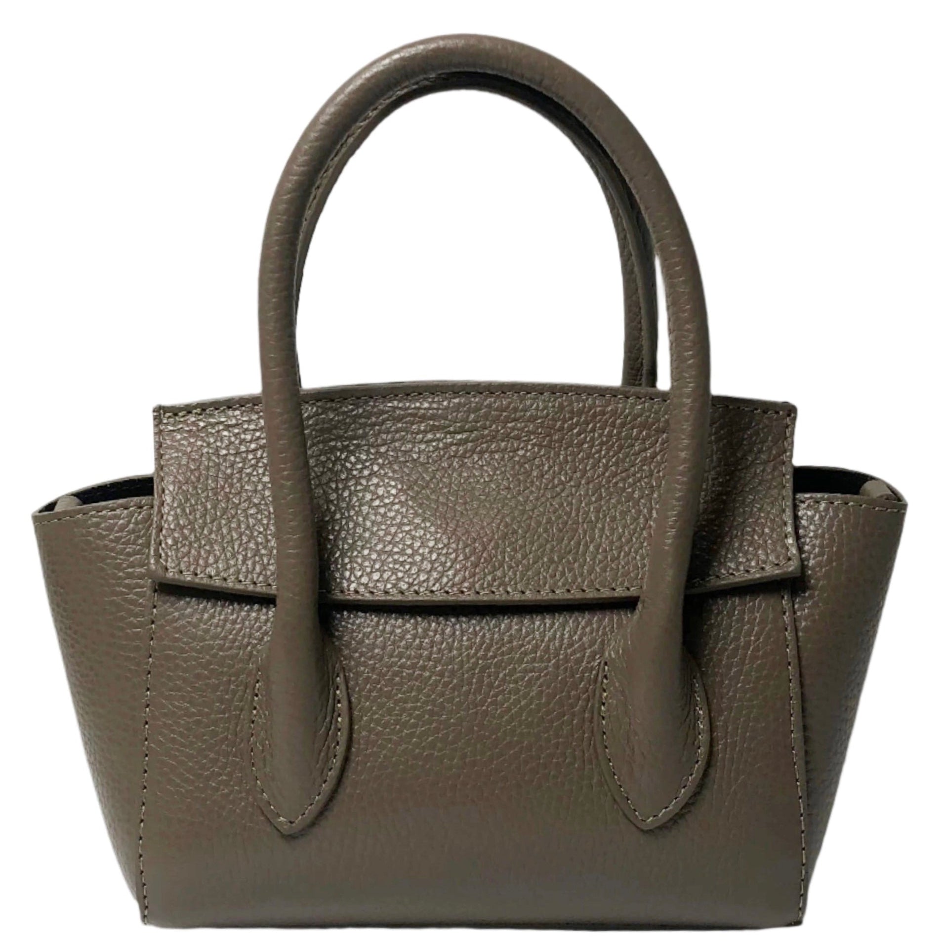 Martina Mocha Leather Handbag – Oriana Lamarca Designs