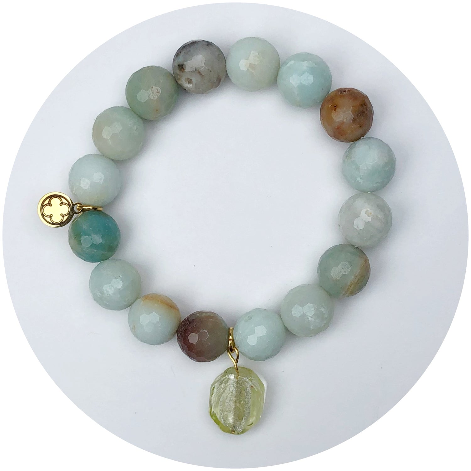 Light Ethereal Riverstone with Clear Mystic Gem Pendant – Oriana ...